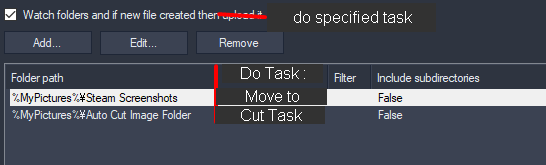[Feature Request] Watch folder to use task instead of upload · Issue #5600 · ShareX/ShareX · GitHub