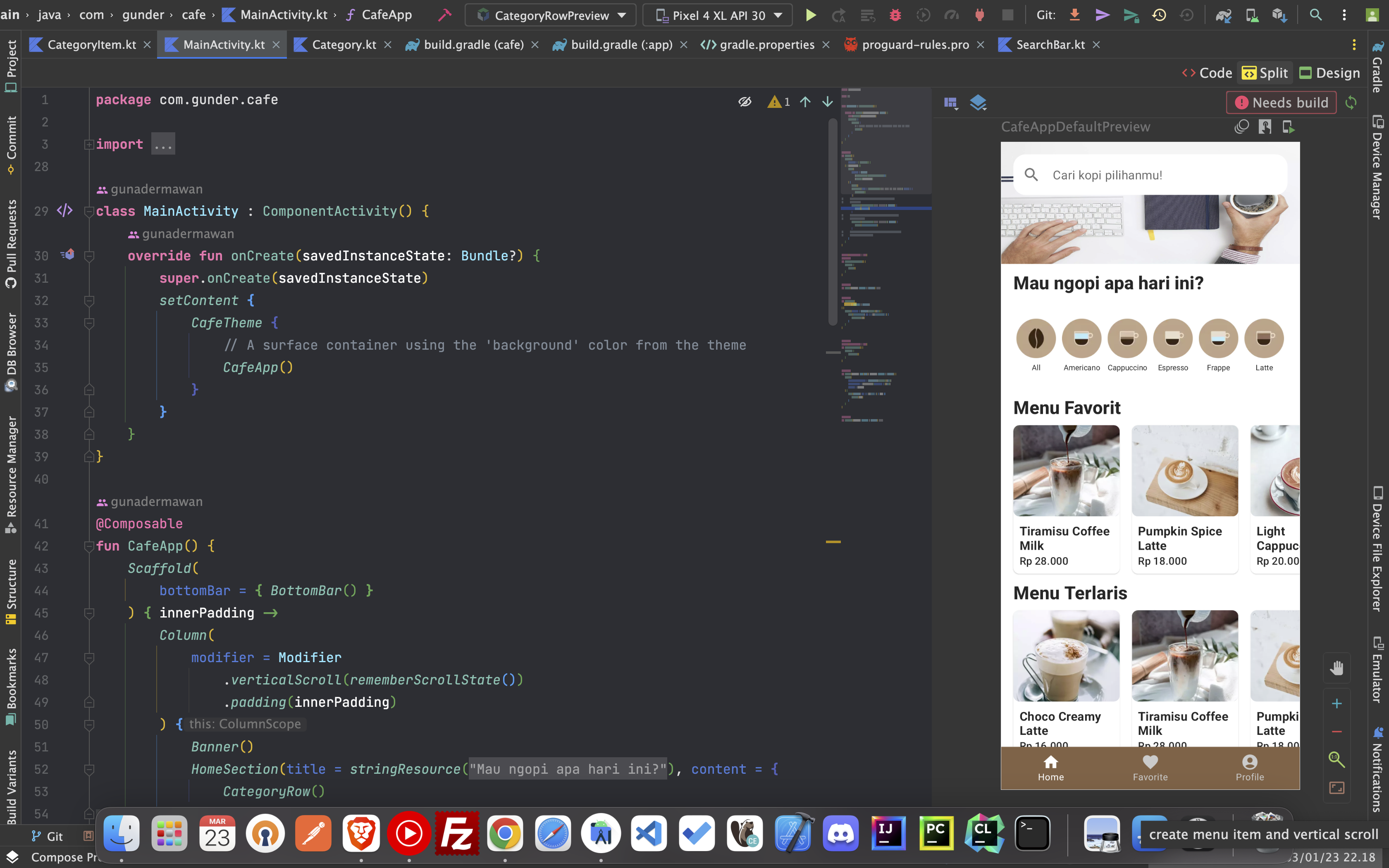 GitHub - gunadermawan/android-cafe-compose: cafe android apps using jetpack compose