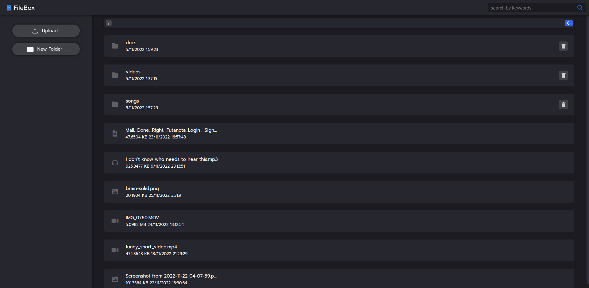 GitHub - jnsougata/filebox: A personal Cloud Storage service for free on Deta Space