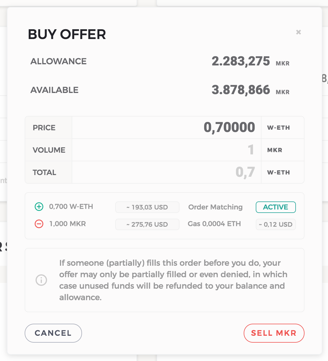 Buy/sell order modal placeholder adjust by user balance · Issue #313 · OasisDEX/oasis · GitHub