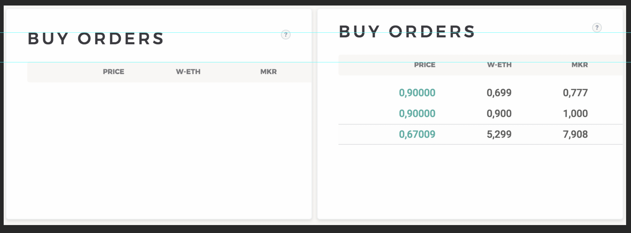 Minor Issues on all Widgets · Issue #341 · OasisDEX/oasis · GitHub
