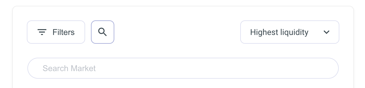 restyle search inputfield · Issue #1235 · protofire/omen-exchange · GitHub