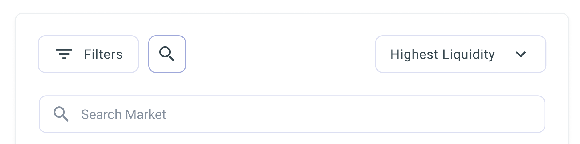 restyle search inputfield · Issue #1235 · protofire/omen-exchange · GitHub
