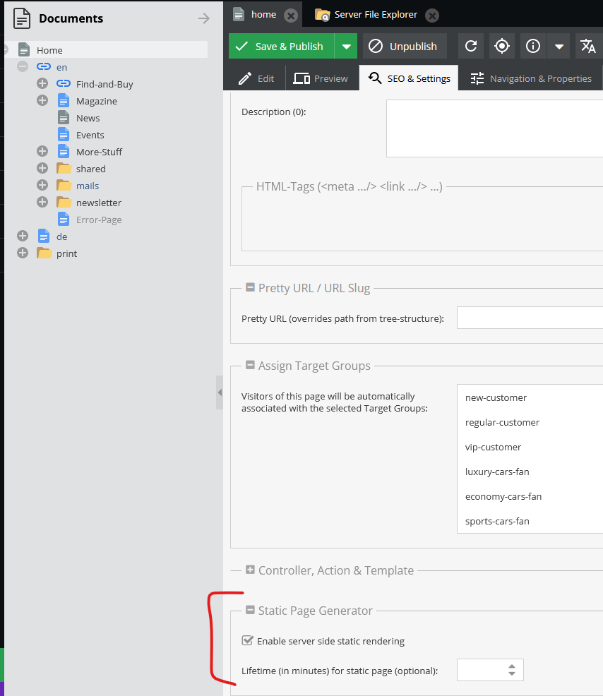 [Bug]: Statically-generated homepage content is replaced with contents from a different page ...