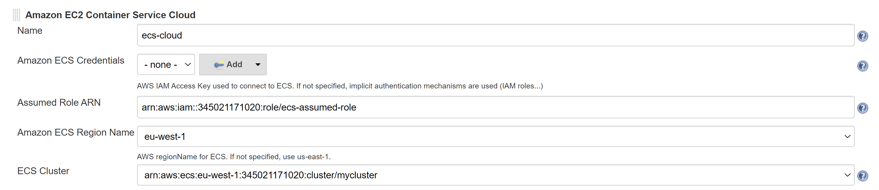 ECS plugin support cross account · Issue #220 · jenkinsci/amazon-ecs-plugin · GitHub