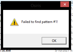 [REQUEST] Does anyone have the "older" version of Osiris? But already removed the fake prime ...