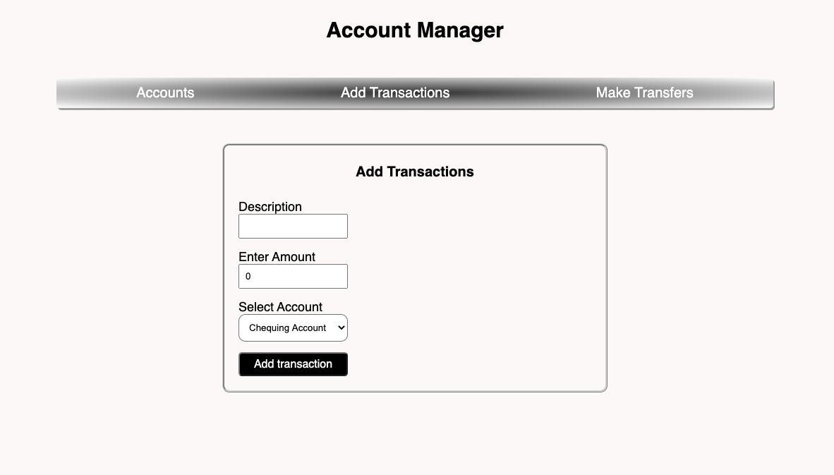 GitHub - Xindan-Zhang/Online-Banking-Website