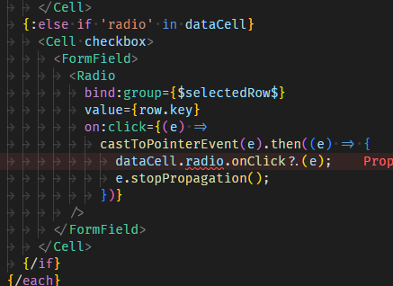 TS type guard not respected in event callback · Issue #1657 · sveltejs/language-tools · GitHub