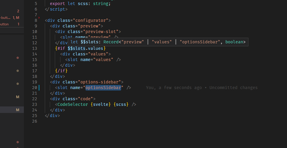 Cannot Find Name Slots · Issue 617 · Sveltejslanguage Tools · Github