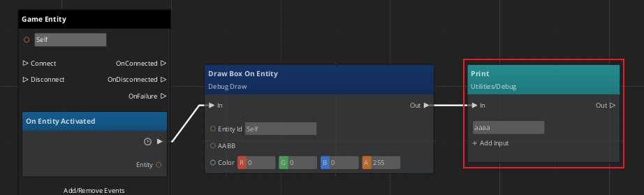 script canvas debugger print node duplicate in Live log · Issue #11613 · o3de/o3de · GitHub