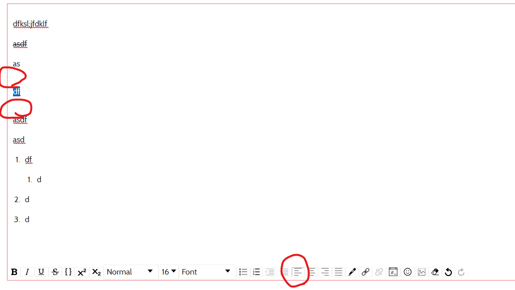 Left alignment seems to create additional spacing · Issue #969 · jpuri/react-draft-wysiwyg · GitHub