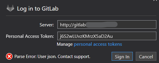 GitLab Server: personal access token parse error · Issue #1149 · fork-dev/TrackerWin · GitHub