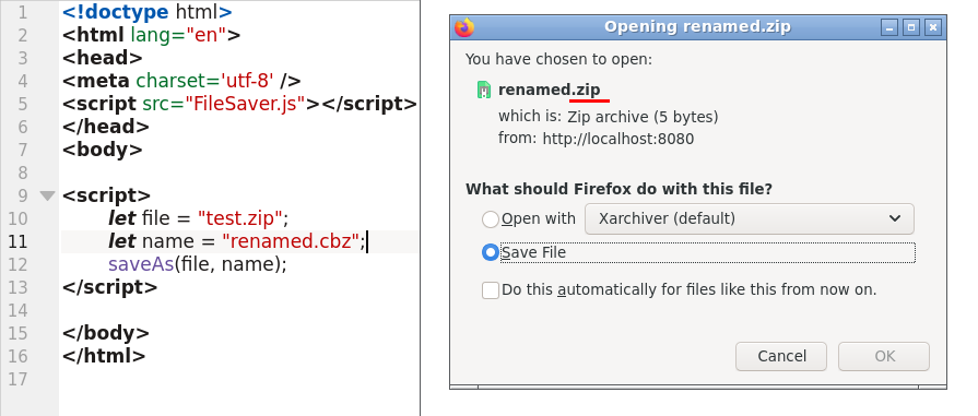 Can't change some file extension on Firefox 84 · Issue #689 · eligrey ...