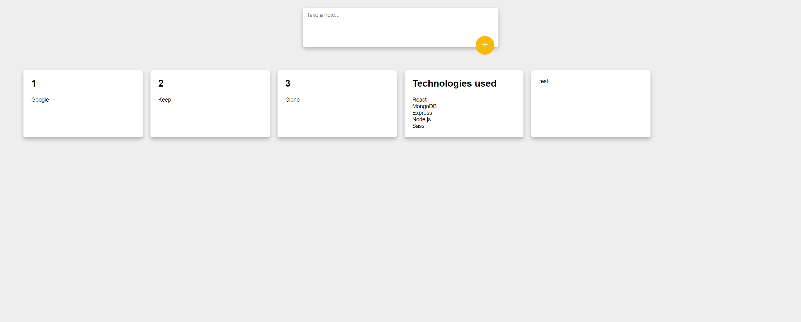 GitHub - janpatrickpalacio/google-keep-clone: A clone of Google Keep app using React and MongoDB