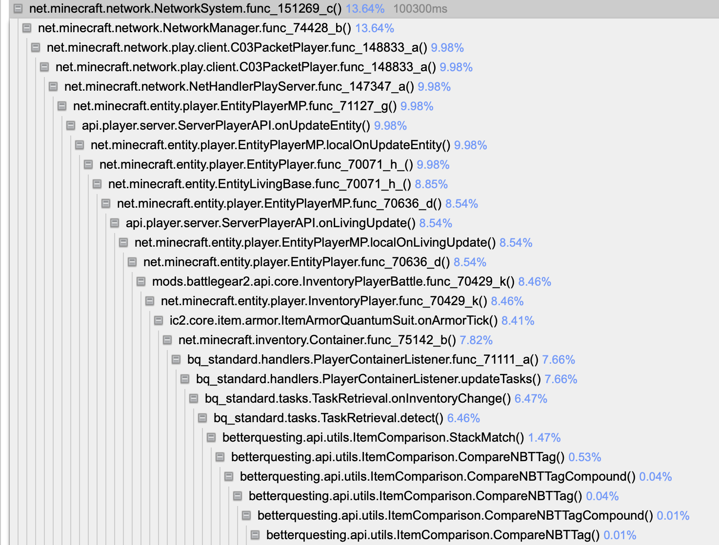 Quantum armor is somehow causing better questing to continually rescan inventory · Issue #9694 ...