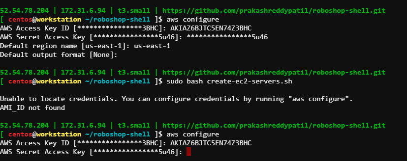 could not find access key in IAM · learndevopsonline learndevopsonline · Discussion #118 · GitHub