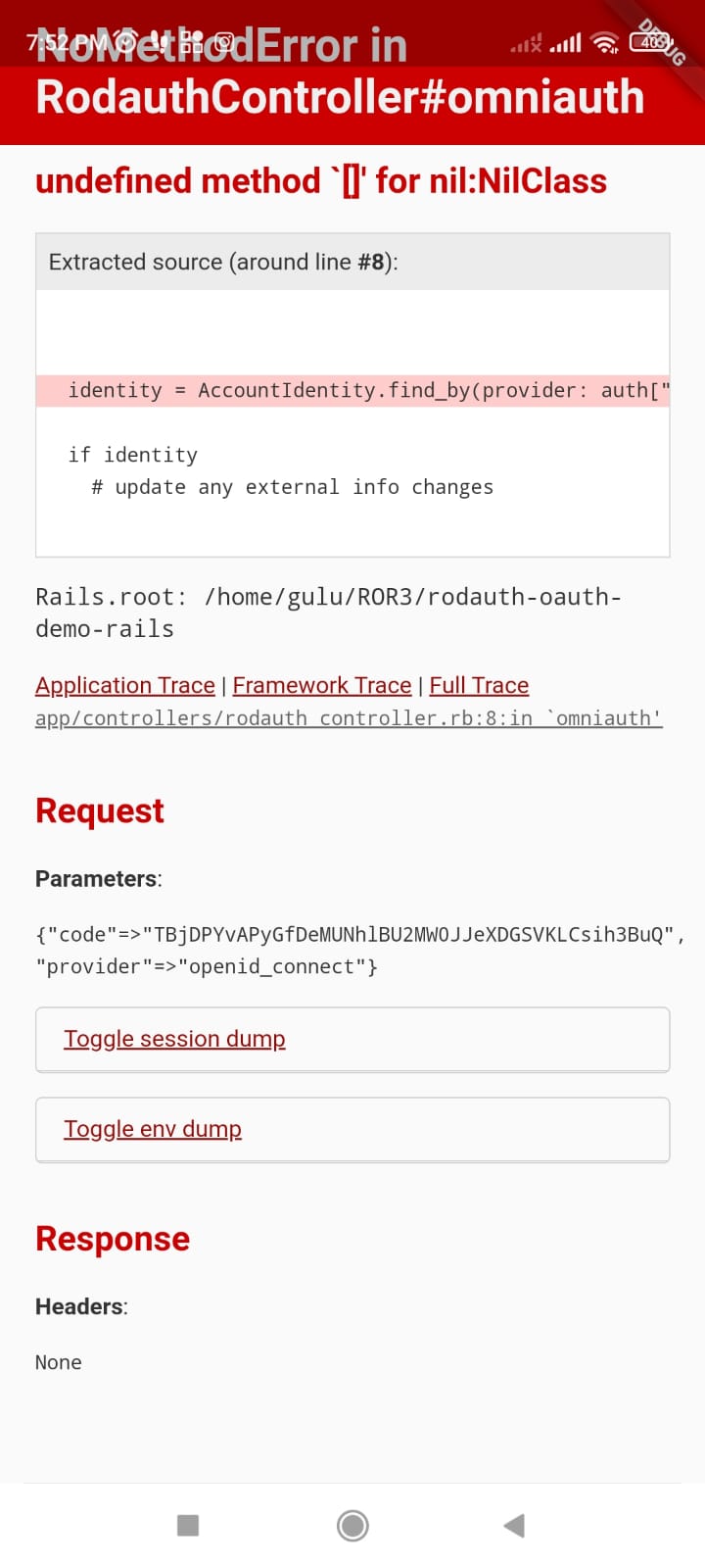 Undefined Uid Parameter In The Url · Omniauth Omniauth · Discussion 1084 · Github
