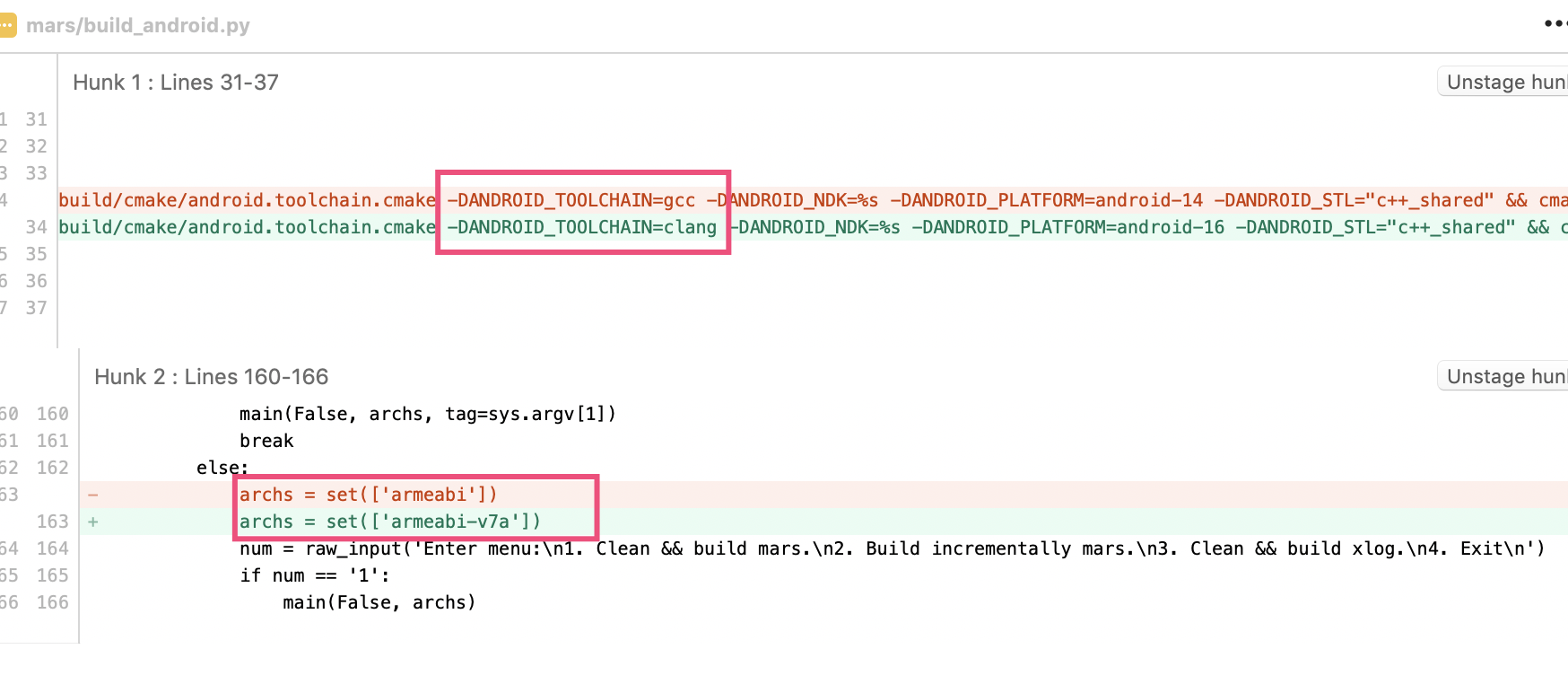 ndk18编译，asm_arm.inc报错 · Issue #746 · Tencent/mars · GitHub