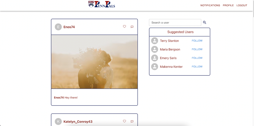 GitHub - HENIL-SATRA/Penn-Pals: Dynamic Social Media WebApp for Penn students using React, JS ...