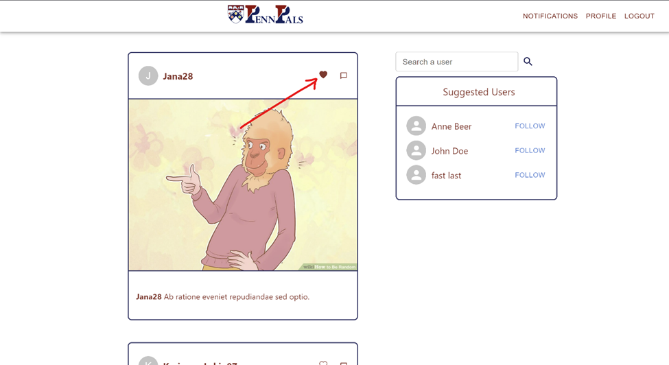 GitHub - HENIL-SATRA/Penn-Pals: Dynamic Social Media WebApp for Penn students using React, JS ...