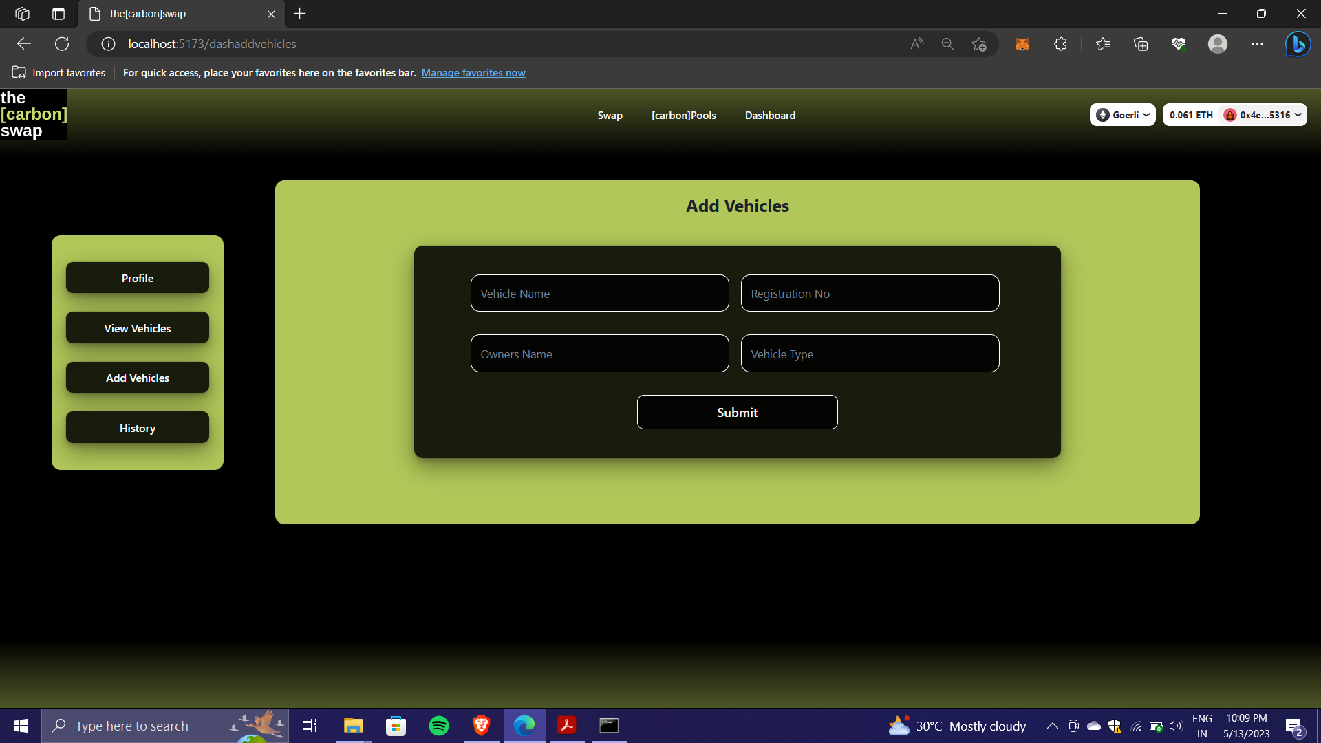GitHub - noelvargheseoommen/carbon-swap-frontend