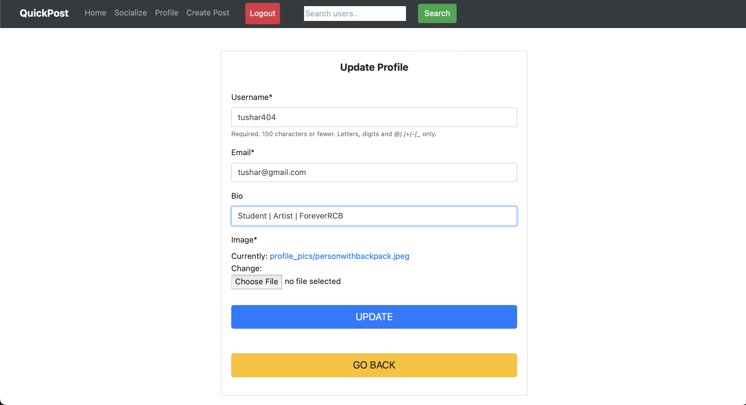 GitHub - addy-1406/Social_Media