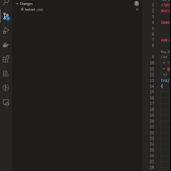 Inconsistent behavior of Reveal in Side Bar for untracked files · Issue ...