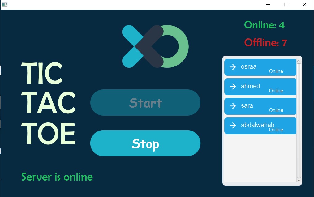 GitHub - Nada-Mohammed-Kamal/tic-tac-toe-java: Tic Tac Toe and snack game