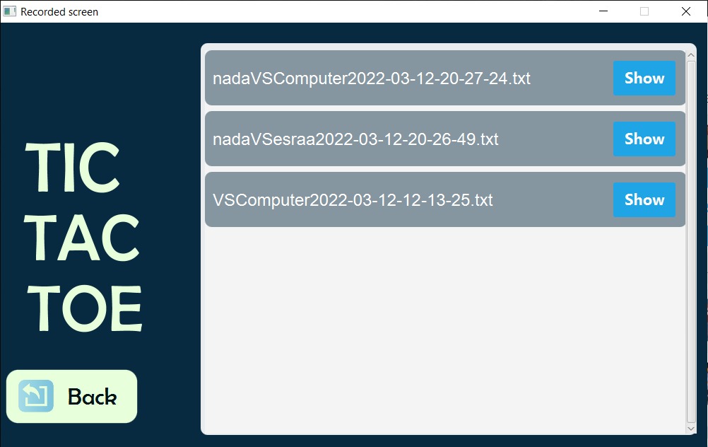 GitHub - Nada-Mohammed-Kamal/tic-tac-toe-java: Tic Tac Toe and snack game