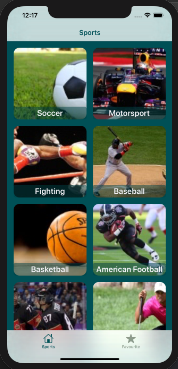 GitHub - Esraa-Sayed/SportsApp