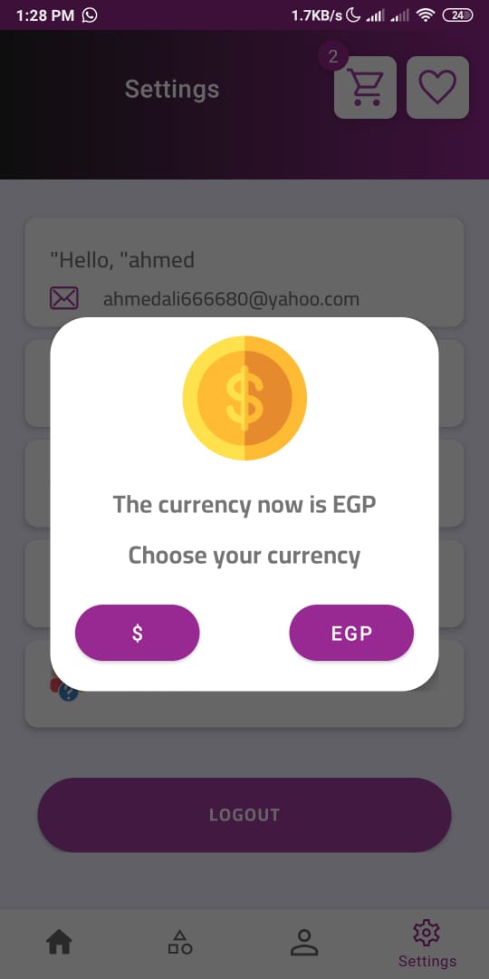 GitHub - Esraa-Sayed/Shopline: It is an m-Commerce Application that presents products from ...