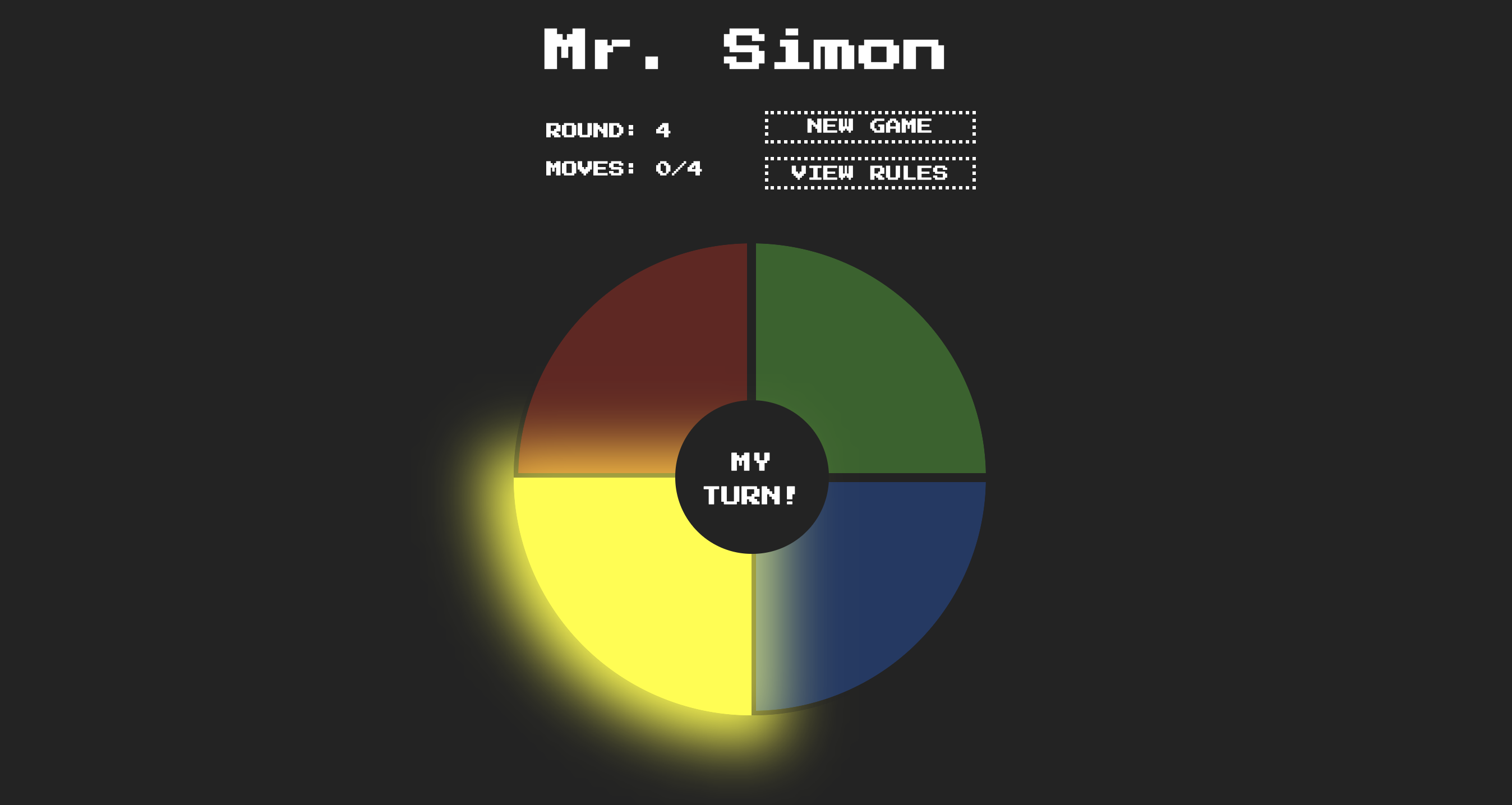 GitHub - ZaneMeroff/simon_game: A virtual recreation on the classic 1978 game by Milton Bradley ...
