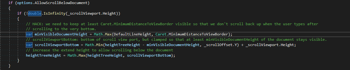 Scroll bug after resize with DPI set to 125% · Issue #147 · AvaloniaUI/AvaloniaEdit · GitHub