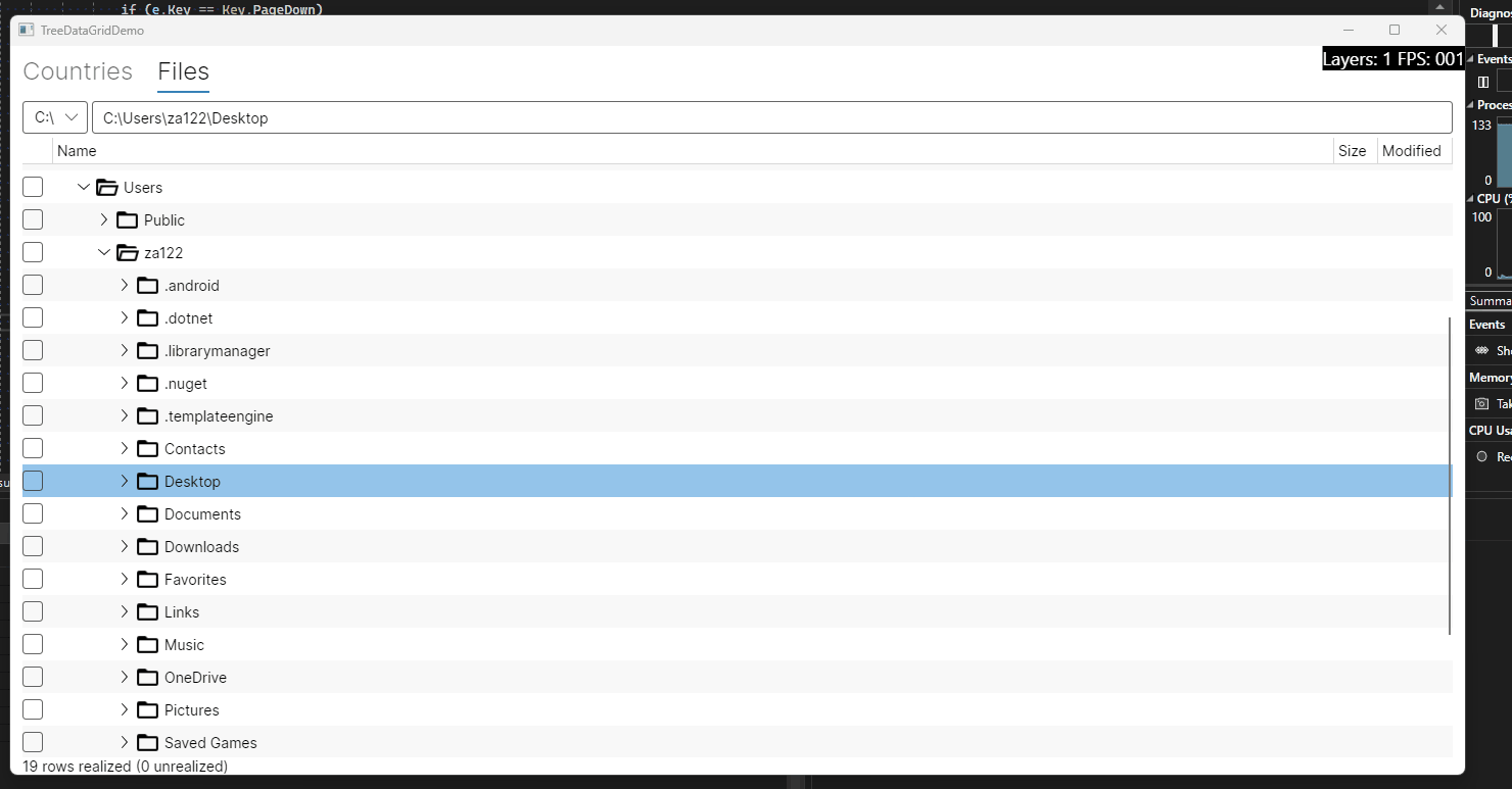 Support PageUp\PageDown navigation for Hierarchical TreeDataGrid by Takoooooo · Pull Request ...
