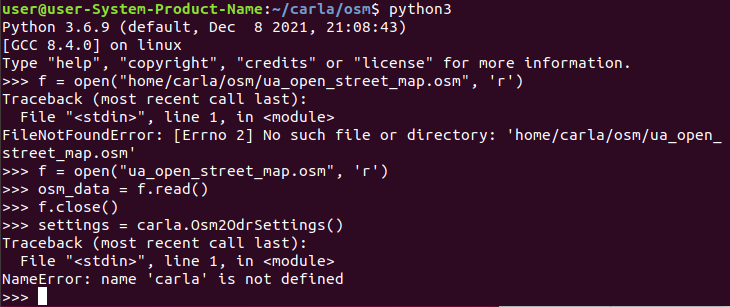 NameError: name 'carla' is not defined · carla-simulator carla · Discussion #5114 · GitHub
