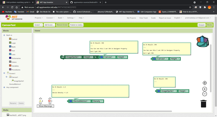 Height from block different from value set in designer. · Issue #2489 ...