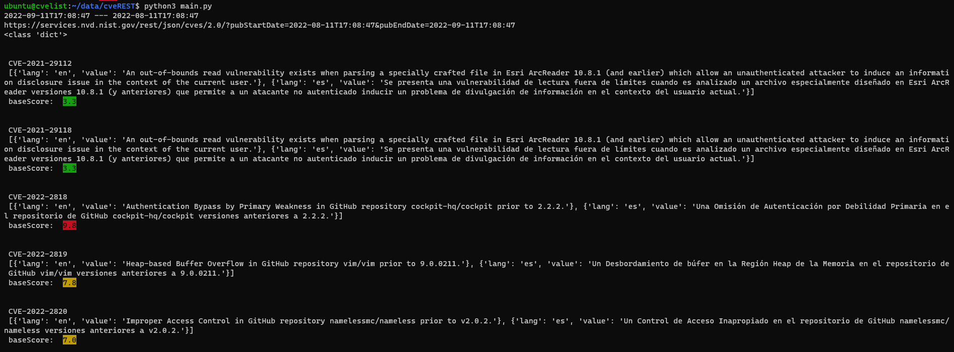 GitHub - tremhug/cveDaily: A tool to list today's CVE