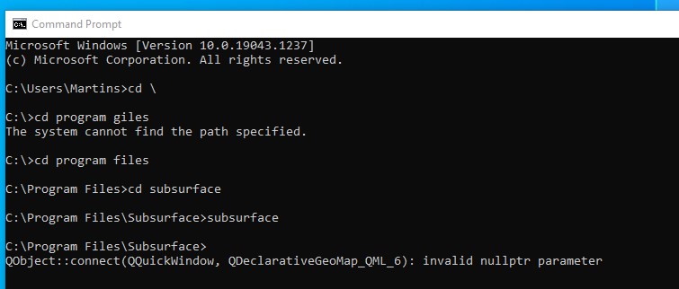 Subsurface not responding · Issue #3330 · subsurface/subsurface · GitHub