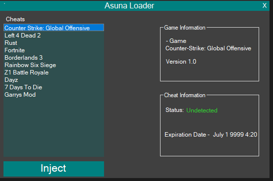 GitHub - FakingNews/Asuna-Injector: Asuna Is A UI Base For An Injector