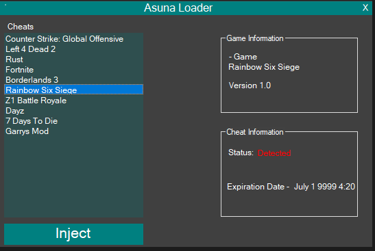 GitHub - FakingNews/Asuna-Injector: Asuna Is A UI Base For An Injector