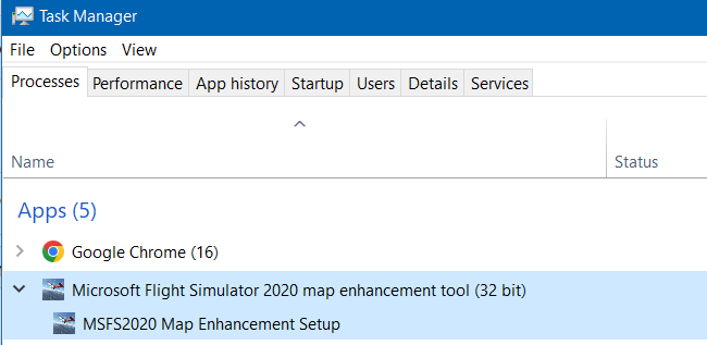 Update fails with message "MSFS2020 Map Enhancement Cannot be Closed" · Issue #322 · derekhe ...