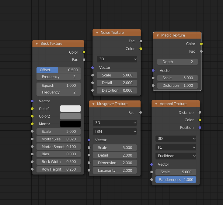 severely lacking customization options for procedural nodes · Issue #472 · armory3d/armortools ...