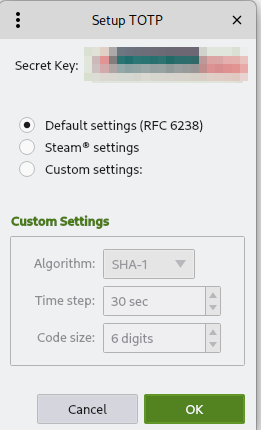 unable to add otp · Issue #1173 · buttercup/buttercup-desktop · GitHub