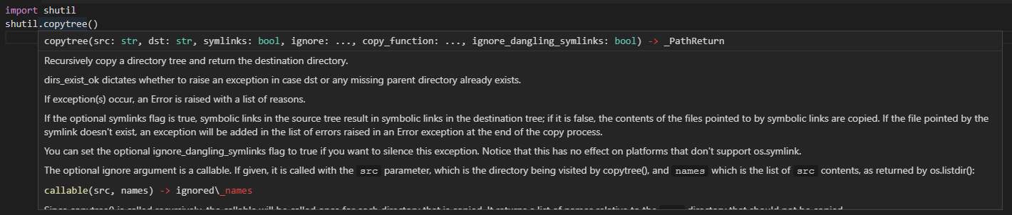 Intellisense Parameter Info Is Incorrectly Formatted If Declaration Is