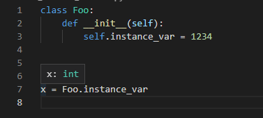 Class instance variables should not appear as members of class type · Issue #1233 · microsoft ...