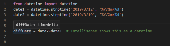 Type of substraction result of datetime and timedelta is not timedelta ...