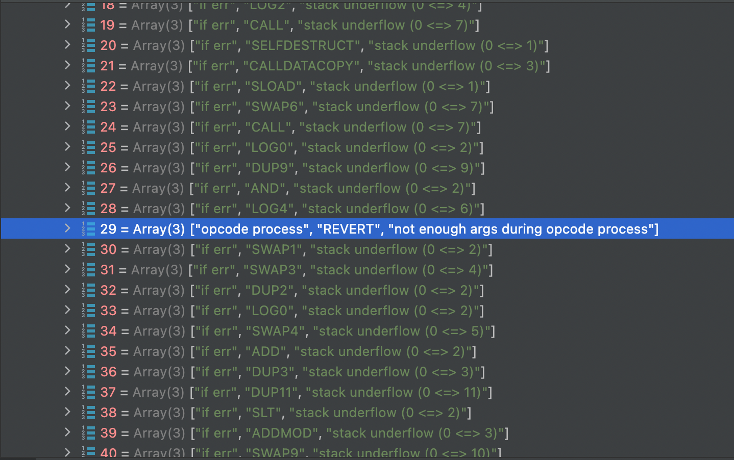 Inconsistency with stack depth check in js-tracer · Issue #25910 · ethereum/go-ethereum · GitHub