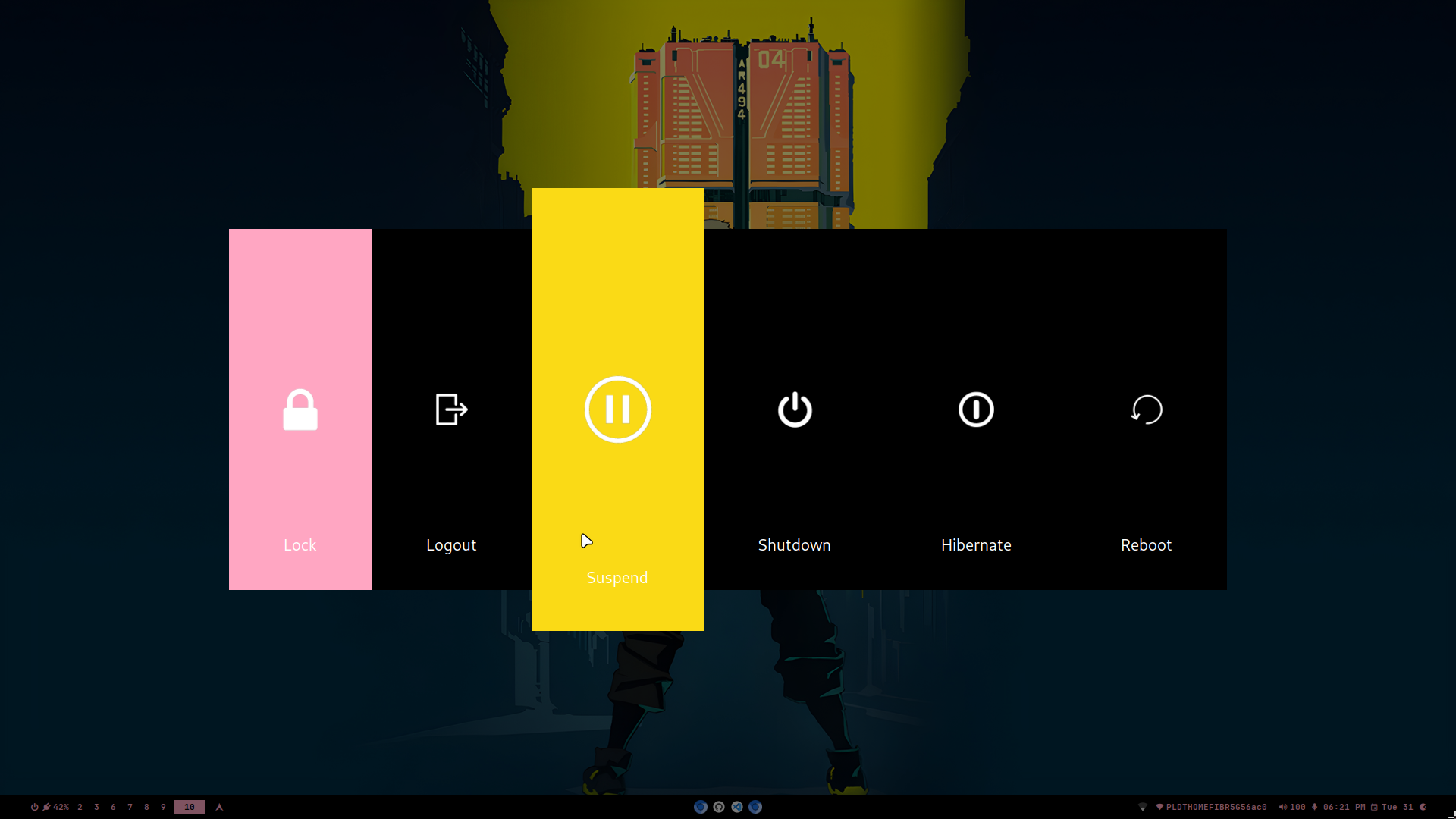 How to suspend in your dotfiles? · Issue #407 · prasanthrangan/hyprdots ...