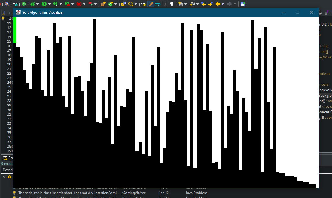 GitHub - abmushfiq/SortingAlgoViz: This is sorting algorithms visualizer project