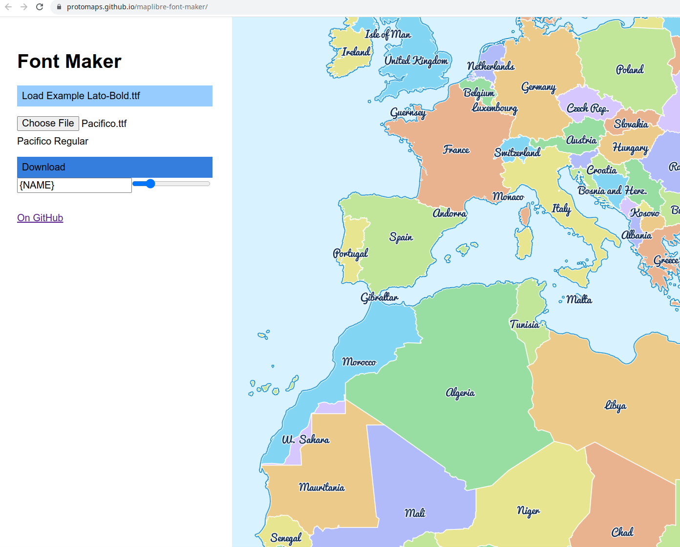Onboarding repository font-maker · Issue #151 · maplibre/maplibre · GitHub